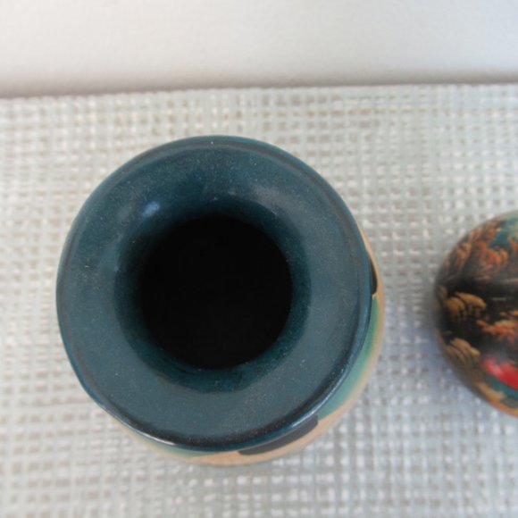 Vintage | Accents | Peruvian Inca Clay Vase Hand Crafted Painted Peru ...